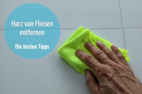 Harz Von Fliesen Entfernen